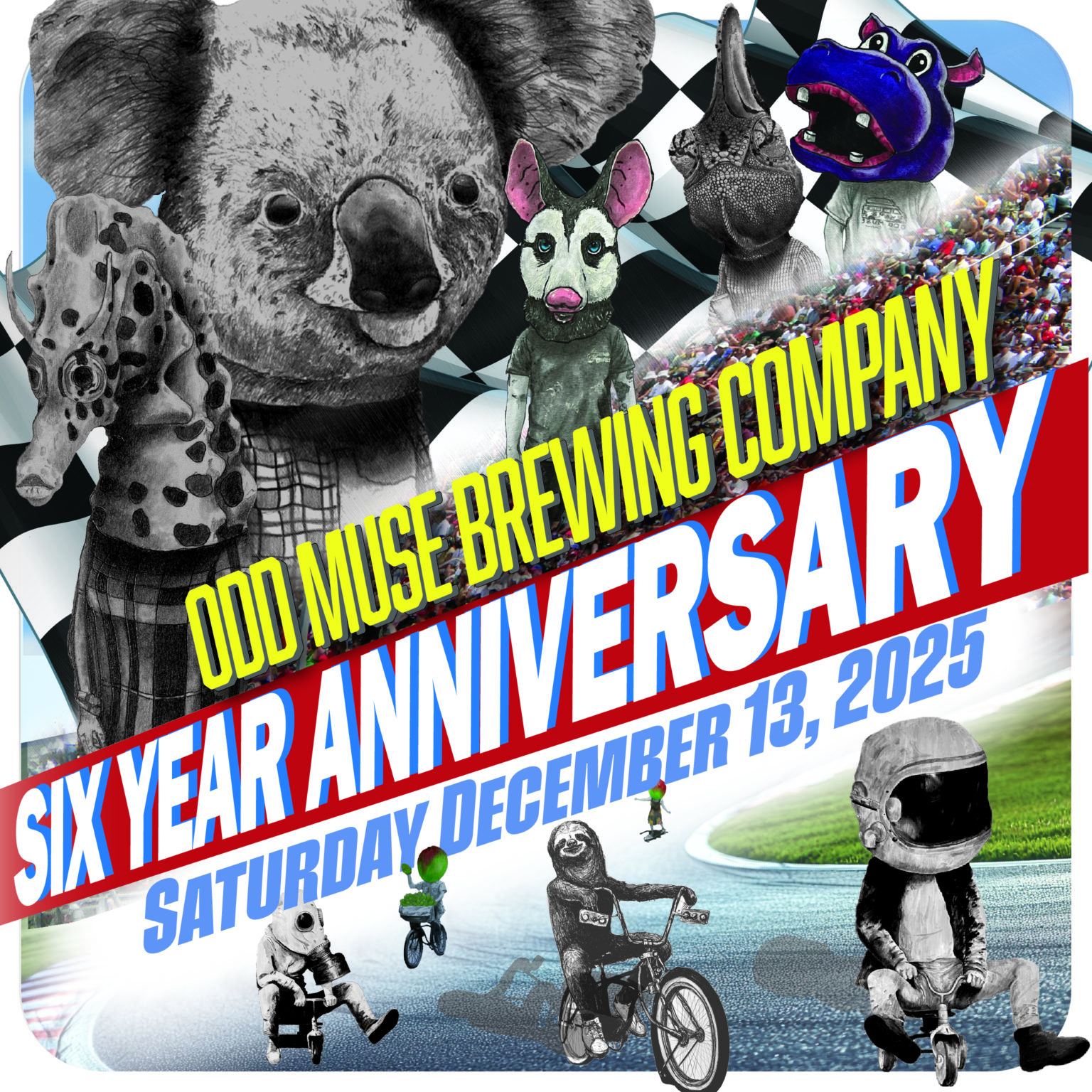 ODD Muse Turns 6!!!! – ODD Muse Brewing Company